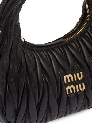 Miu Miu Wander Small Leather Hobo Bag - Multicolor