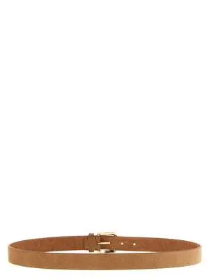 Brunello Cucinelli Inverted Leather Belt