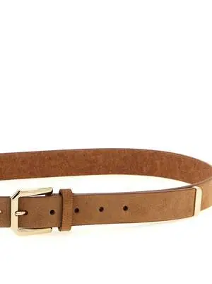 Brunello Cucinelli Inverted Leather Belt