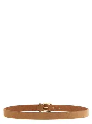 Brunello Cucinelli Inverted Leather Belt