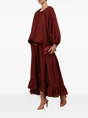 Zimmermann Aster Silk Blouse - Multicolor