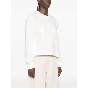 Casablanca Neutrals Tops Sweatshirts