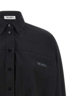 Attico Shaped Hem Shirt