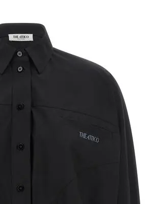 Attico Shaped Hem Shirt