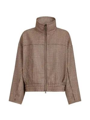 Brunello Cucinelli Wool Blouson Jacket - Multicolor