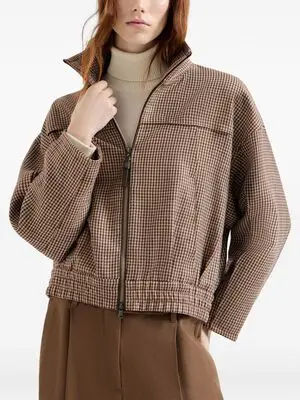 Brunello Cucinelli Wool Blouson Jacket