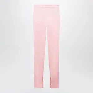 Gucci Stretch Silk Faille Leggings - Pink