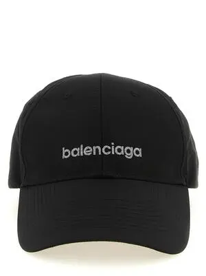 Balenciaga Techwear Baseball Cap - Black