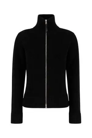 MAISON MARGIELA Ribbed Zip-up Knitwear - Multicolor
