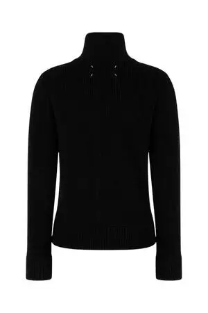 MAISON MARGIELA Ribbed Zip-up Knitwear