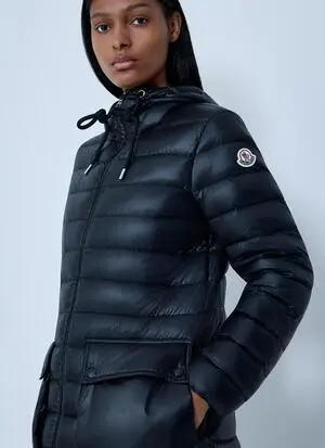 Moncler Jasmin Short Parka Jacket - Black