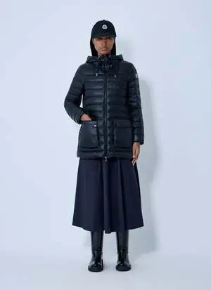 Moncler Jasmin Short Parka Jacket - Black