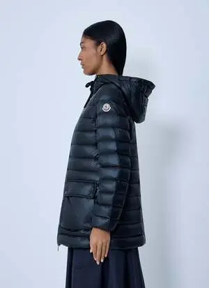 Moncler Jasmin Short Parka Jacket - Black
