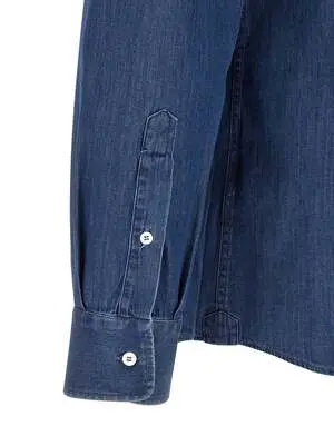 Brunello Cucinelli Denim Shirt - Blue