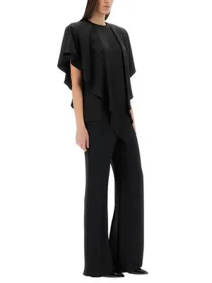 Stella McCartney Draped Cape Effect Top