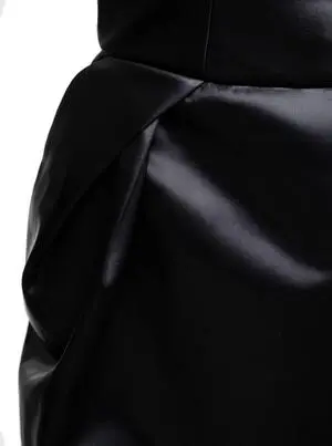 MAISON MARGIELA Sleeveless Bustier Midi Dress