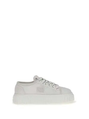 Miu Miu Platform Sneakers - White