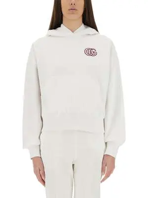 Gucci Cotton Sweatshirt - White
