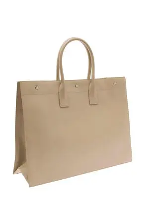 Saint Laurent Leather Tote Bag - Multicolor