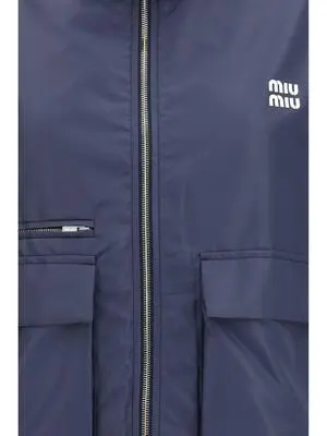 Miu Miu Technical Canvas Jacket