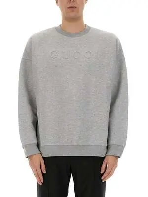 Gucci Jersey Sweatshirt - Gray