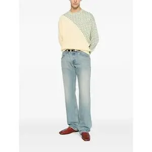 Versace Neutrals Sweaters & Knitwear Jumpers - Cream