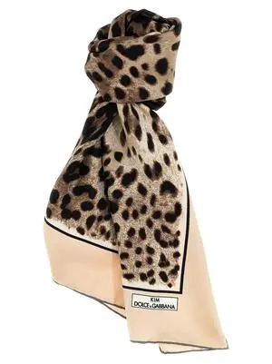 Dolce & Gabbana Dolce & Gabbana Women 'Leopardo' Scarf Multicolor