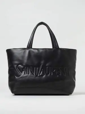 Saint Laurent Padded Nappa Shoulder Bag - Black