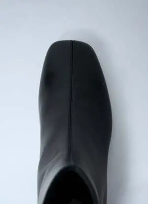 TOTEME Classic Day Leather Ankle Boots