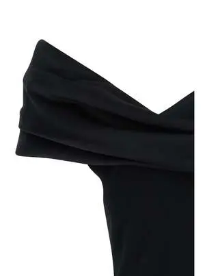 Solace London Adele Long Dress - Black