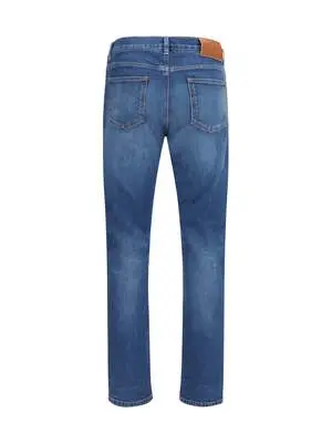 Dolce & Gabbana Slim Stretch Jeans With Dg Logo