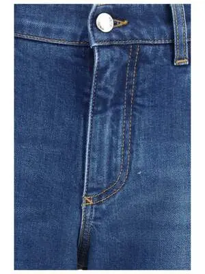 Dolce & Gabbana Slim Stretch Jeans With Dg Logo