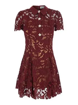 Self-portrait Short Sleeve Cocktail Dresses