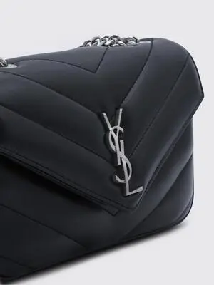 Saint Laurent Loulou Chevron Quilted Leather Bag
