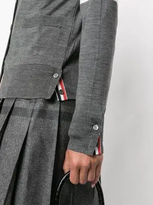 Thom Browne Wool Cardigan - Multicolor