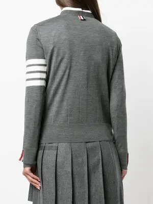 Thom Browne Wool Cardigan - Multicolor