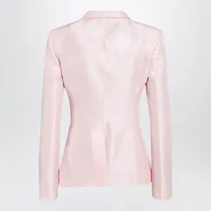 Gucci Silk Faille Jacket - Pink