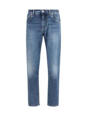 Dolce & Gabbana Straight-leg Denim Jeans - Blue