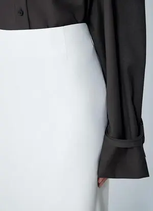 TOTEME Light Wool Skirt