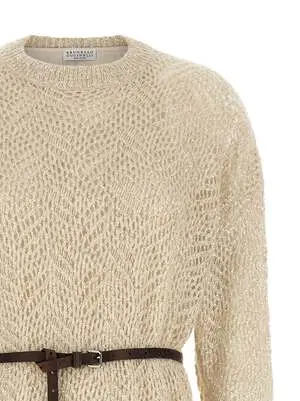 Brunello Cucinelli Dazzling Abstact Leaf' Dress