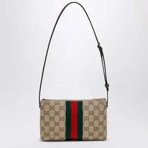Gucci Gg Fabric Shoulder Bag - Cream