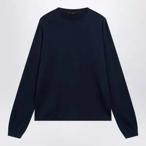 Gucci Ink Silk And Cotton Sweater - Blue