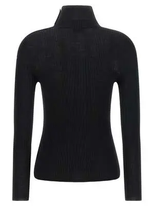 Moncler Logo Turtleneck Sweater
