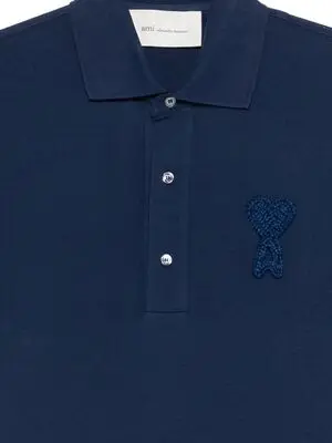 AMI Paris Cotton Polo Shirt - Multicolor