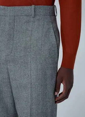 Saint Laurent Wide-leg Wool Blend Pants