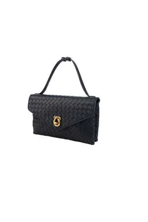Bottega Veneta Woven Leather Shoulder Bag - Multicolor
