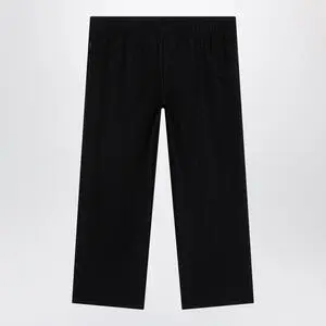 Gucci Gg Jacquard Jersey Pants With Elastic Waist - Black