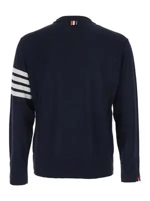 Thom Browne 4-bar Crewneck Sweater - Multicolor