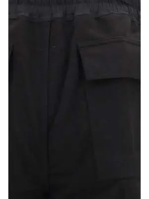 Rick Owens Dietrich Drawstring Pants In Brushed Twill
