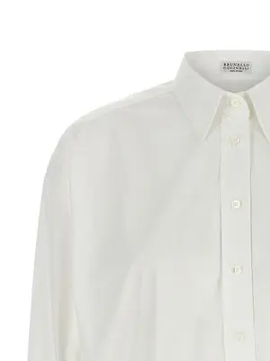 Brunello Cucinelli Shiny Cuffs Shirt